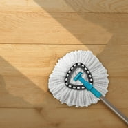 Great Value Self-Wringing Ratchet Microfiber Twist Mop with Removable ...