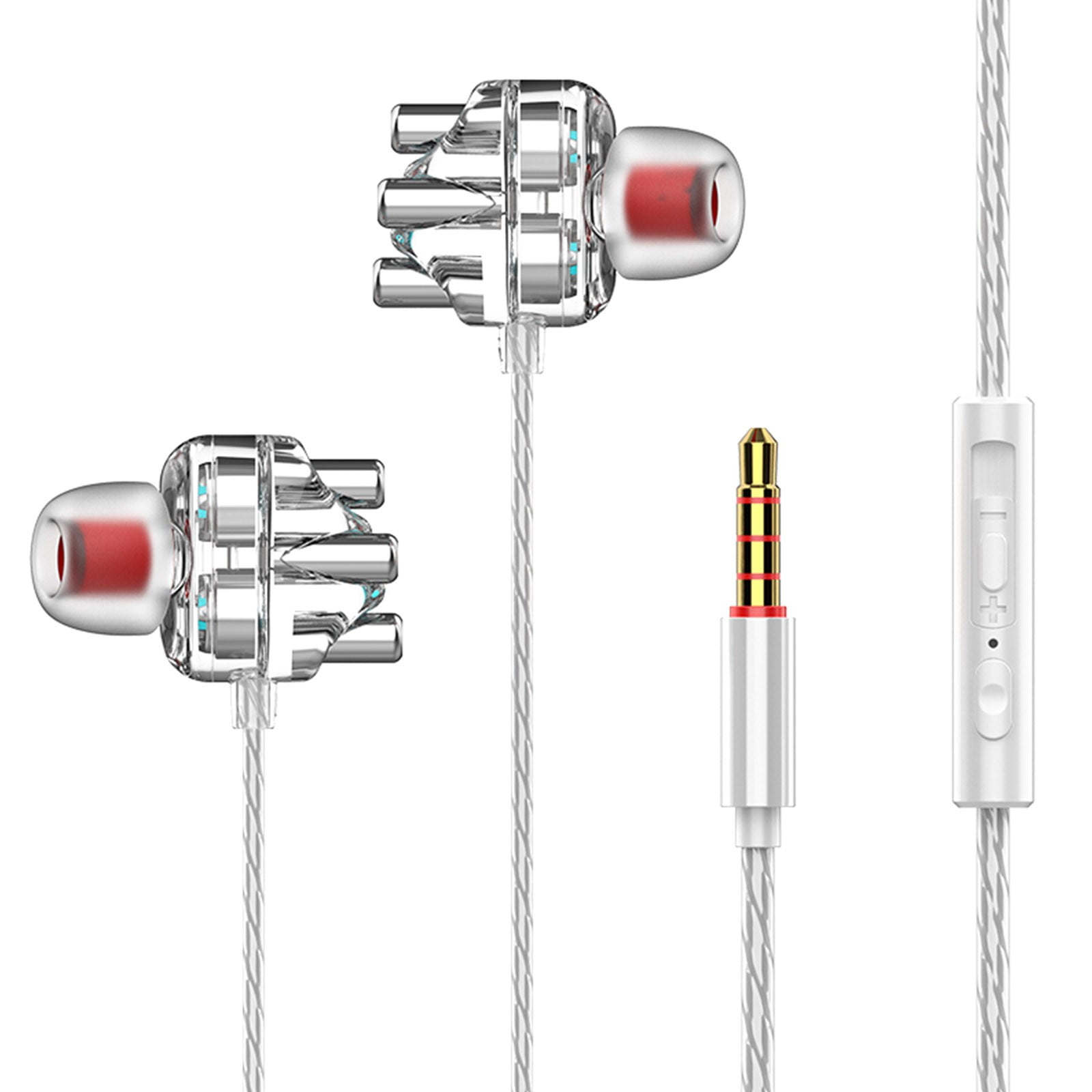 Fnochy Earphones High Res Balanced Sound in Ear Monitor Headphones ...