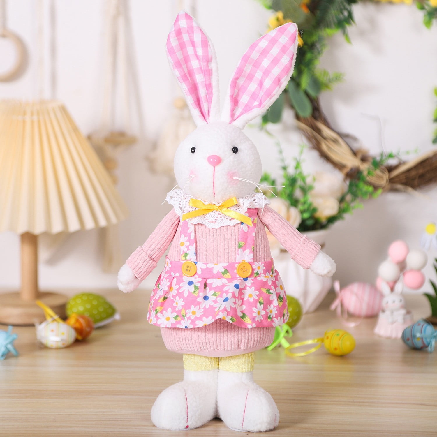 Fnochy Easter Decoration Ornament Cute Bunny Doll Resurrection Bunny ...