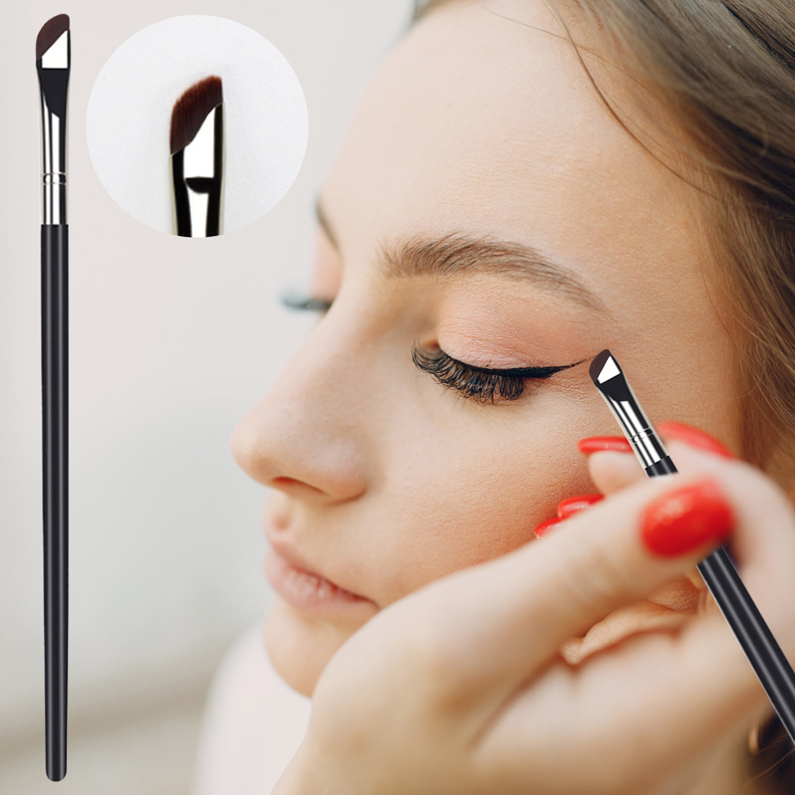 Fnochy Health and Beauty Products 192 Sickle Eyeliner Brush Under The ...