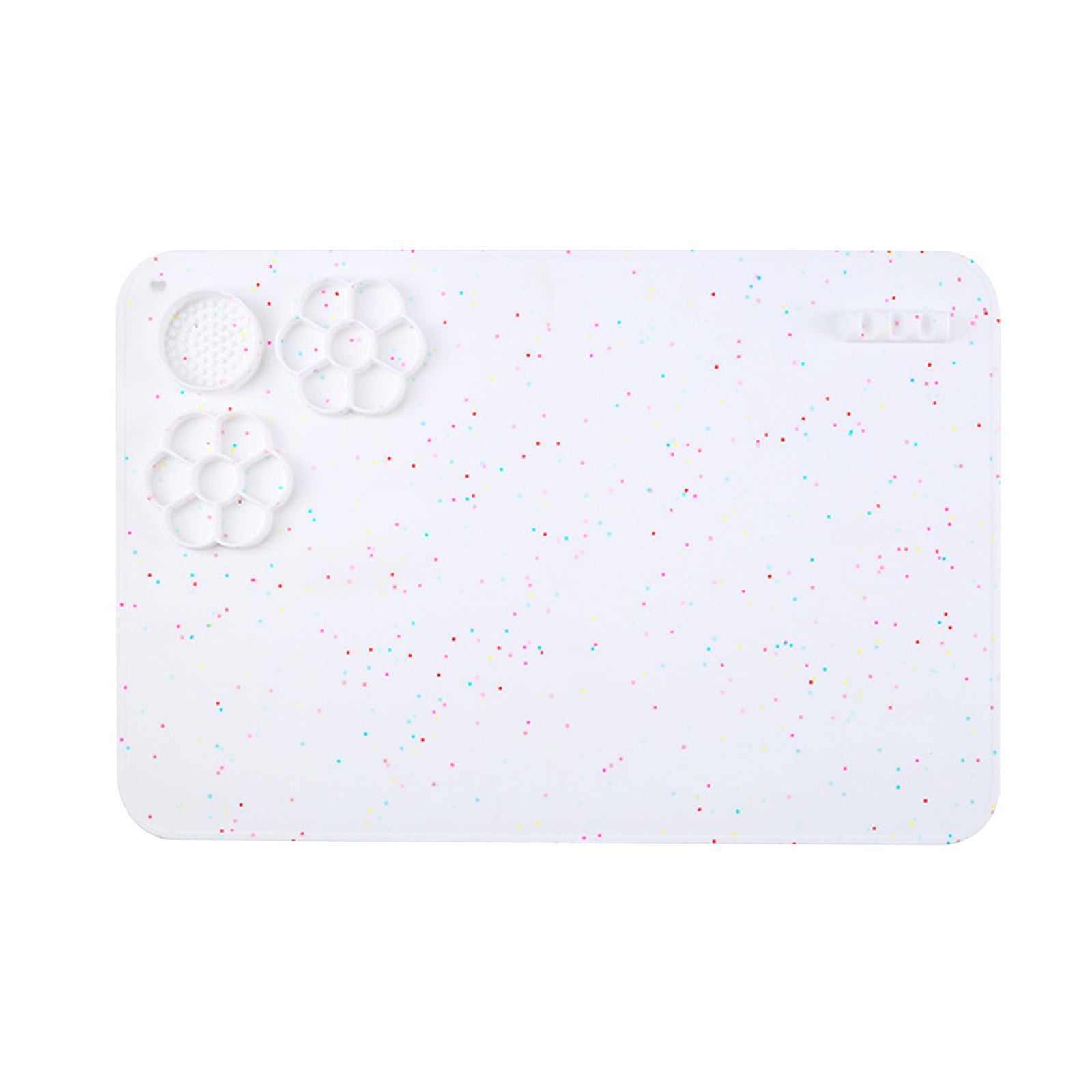 Fnochy Home Large Silicone Craft Mat, Silicone Painting Mat & Paint ...