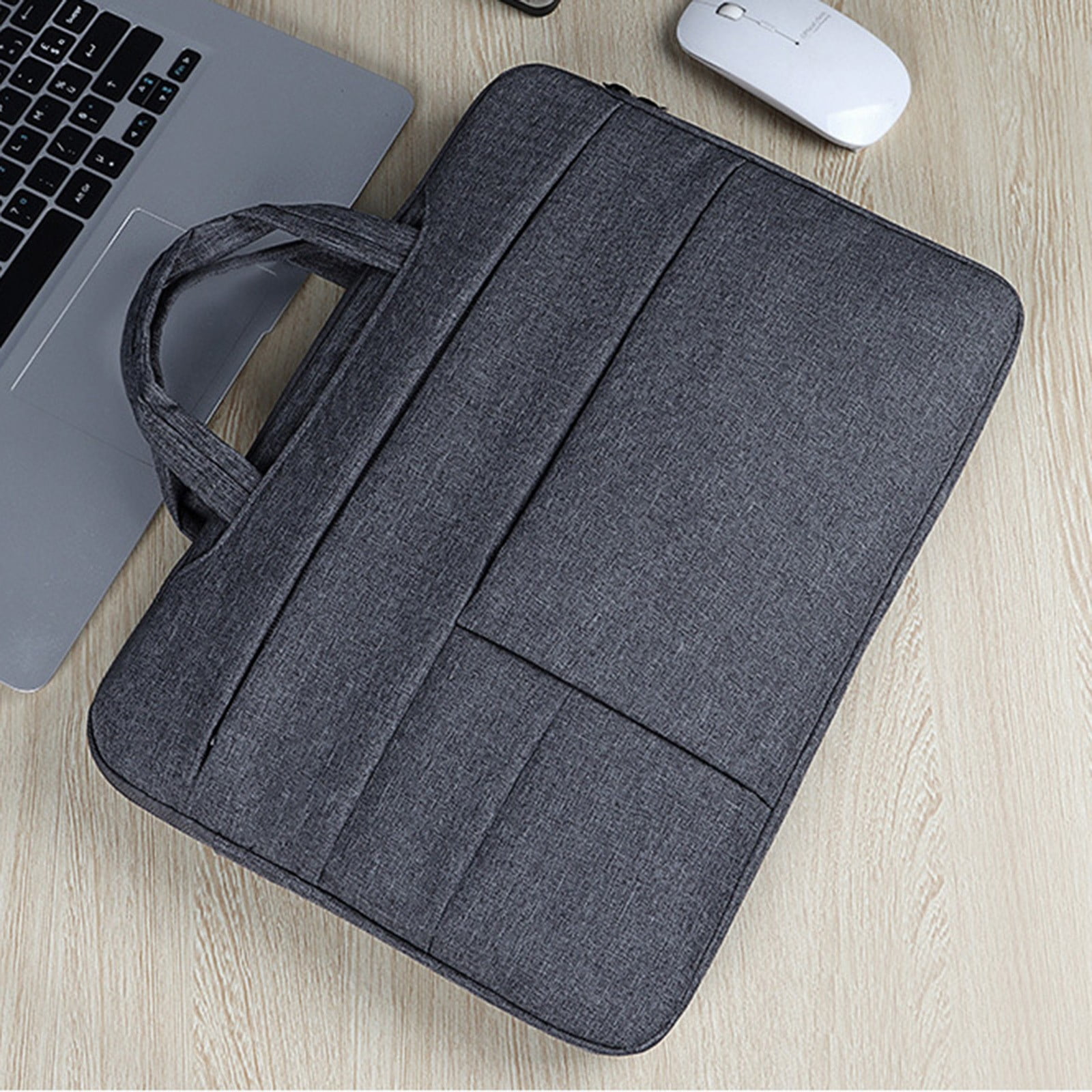 Fnochy Lightweight Laptop Bag 15.4-Inch Waterproof Fabric Soft Inner ...