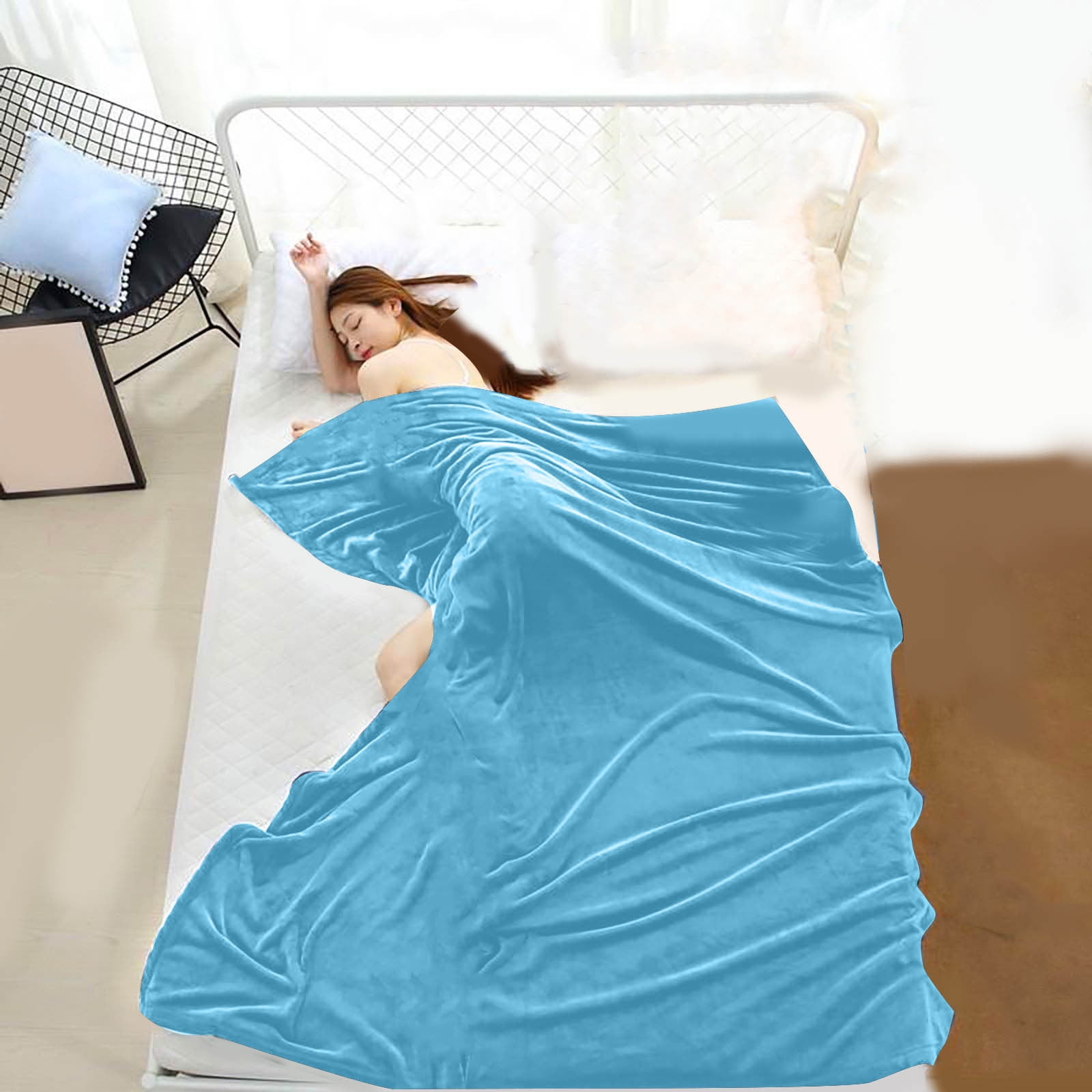 Fnochy Oversized Blanket 50x80 Inches, Giant Huge Blanket for Bed, Sofa ...
