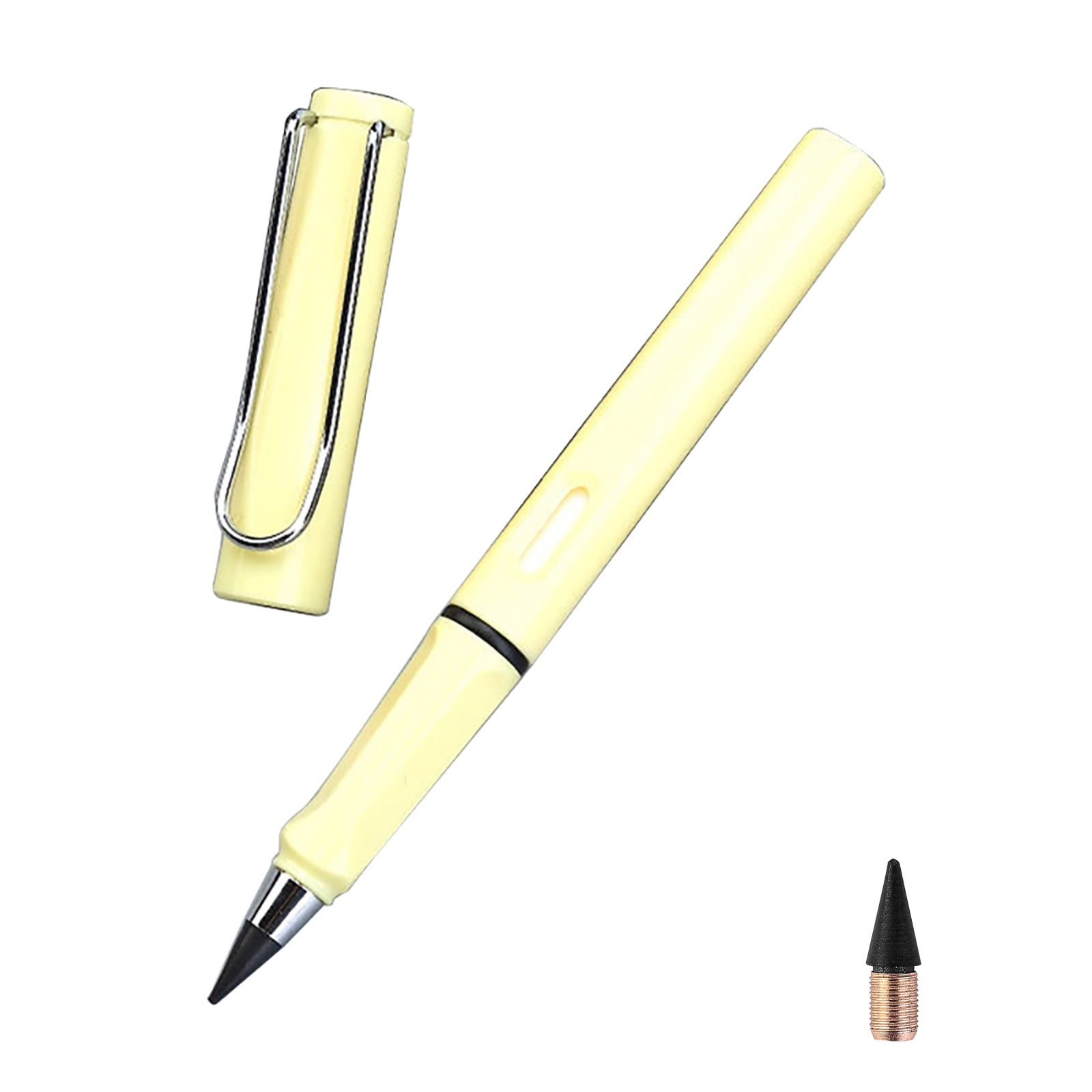 Fnochy Retractable Fountain Pens with Ink Sacs, Grip Posture Correction ...