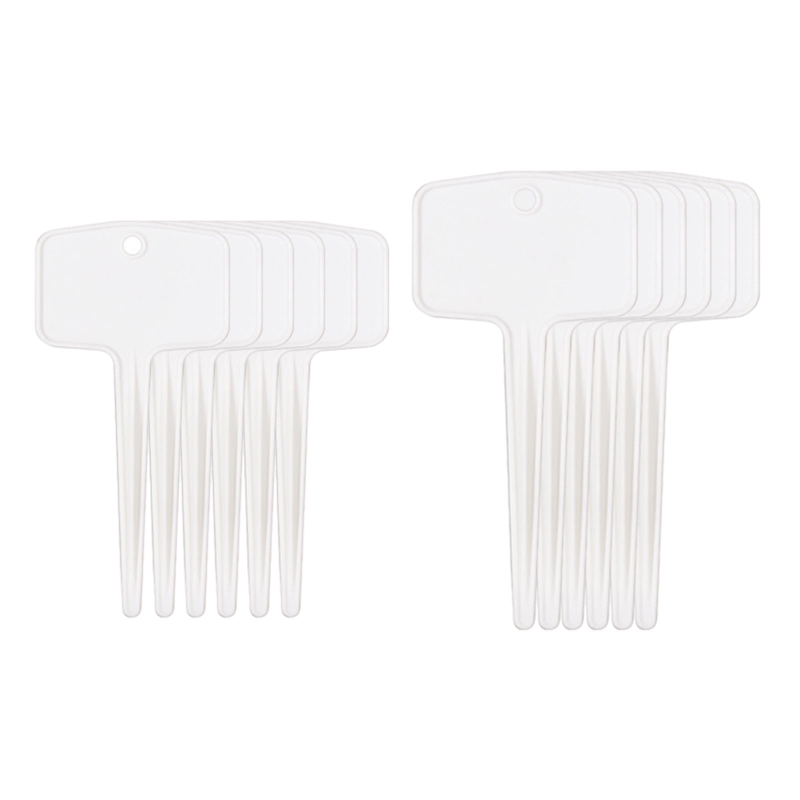 Fnochy Room Plastic Plant Labels,Waterproof Plant Tags,T-Type Plant ...