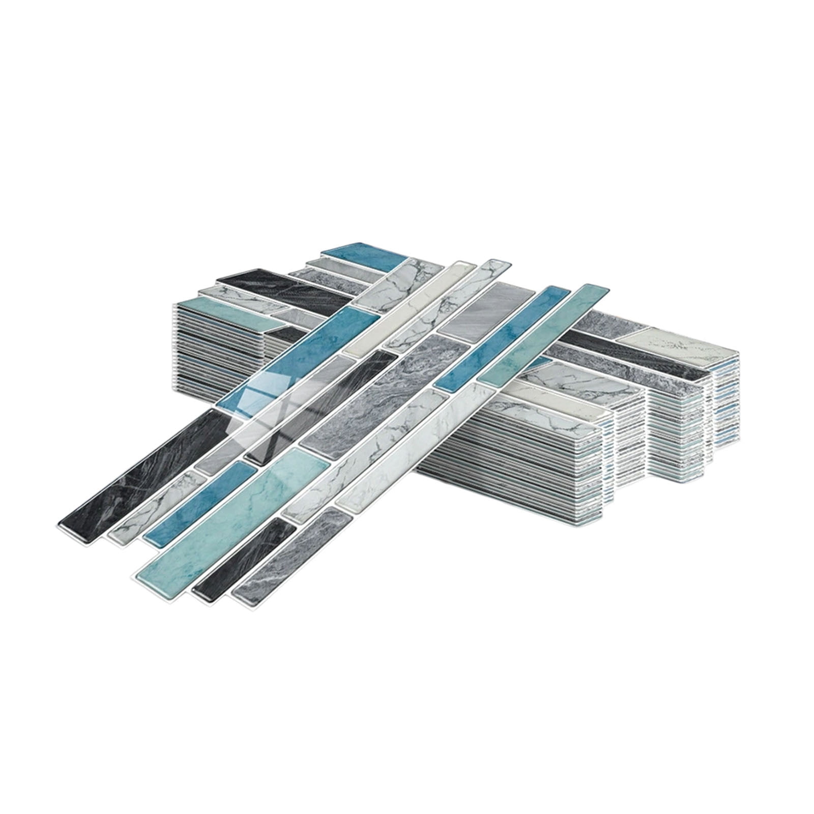 Fnochy Splicing Ceramic Tile Wall Sticker, Self-Adhesive Waterproof ...