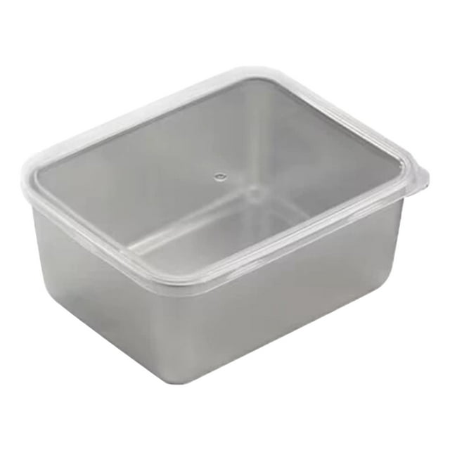 Fnochy Stainless Steel Storage Box, Multi-Purpose Kitchen Container ...