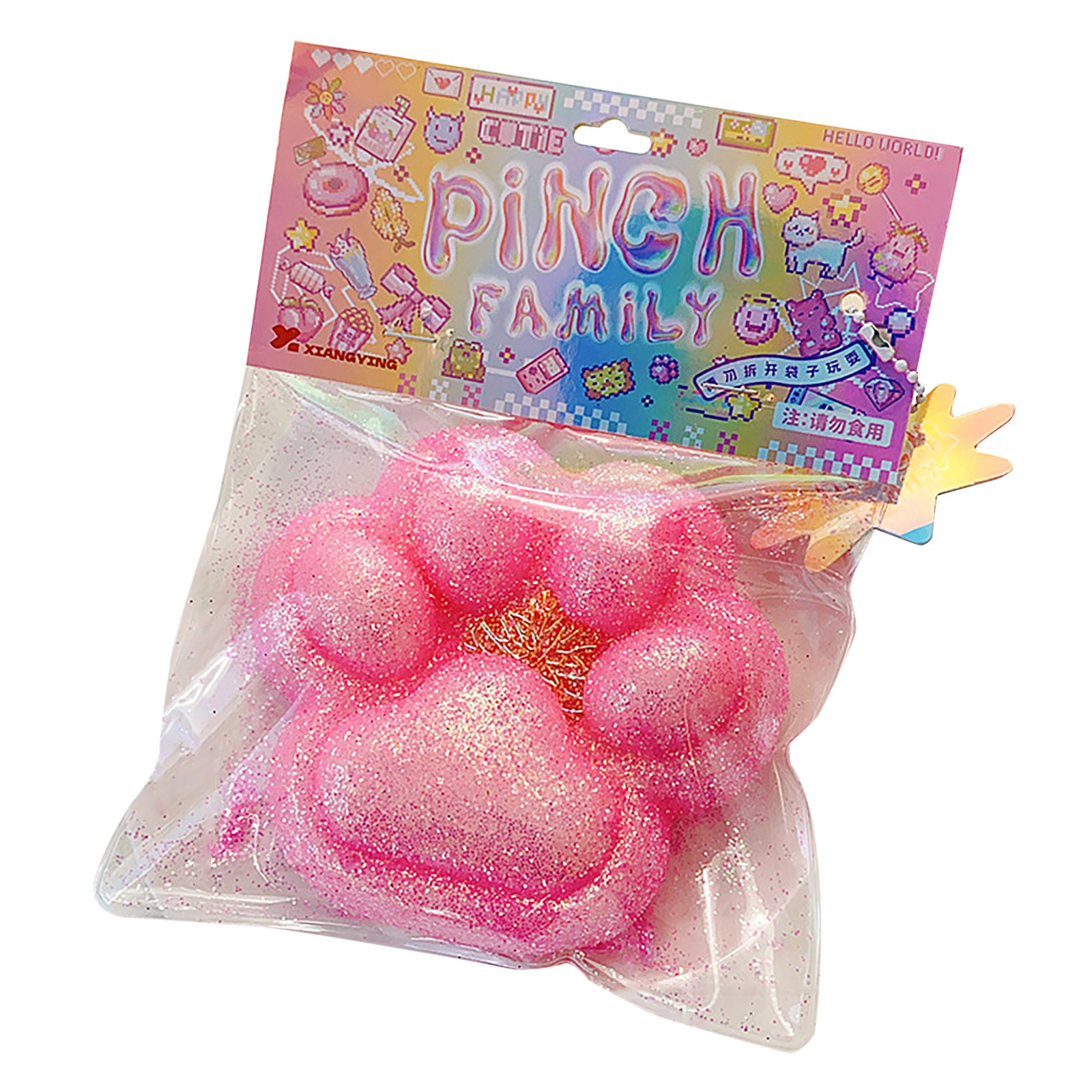 Fnochy Taba Paw Squishy for Kids Adults, Big Furry Cat Paw Squishy Toys ...
