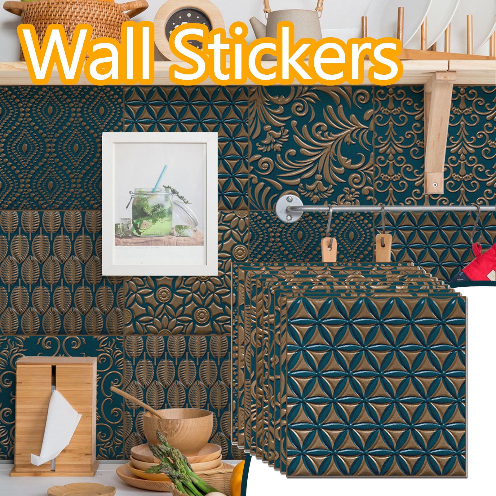 Fnochy Wall Stickers Party Decorations 10pcs Home Decor Living Room ...