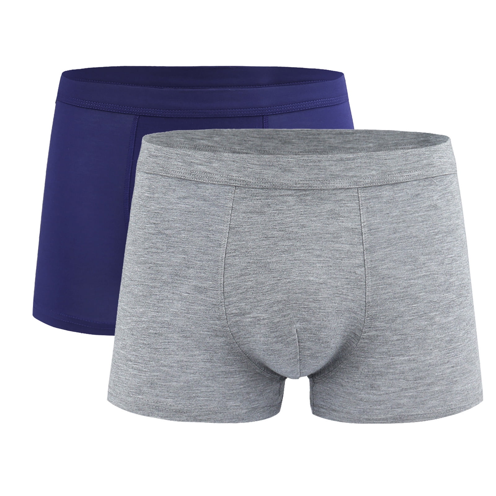 Fnooota Men's Sport Boxer Briefs, Mid-Rise Stretch Breathable 2 Piece ...
