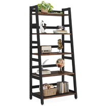 Fnova 5-Tier Modern Storage Shelf Unit, Boho Freestanding Open Bookcase ...