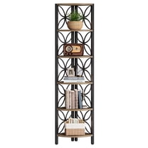 Fnova 5-Tier Industrial Storage Shelf Unit, Heavy Duty Metal Frame Open ...