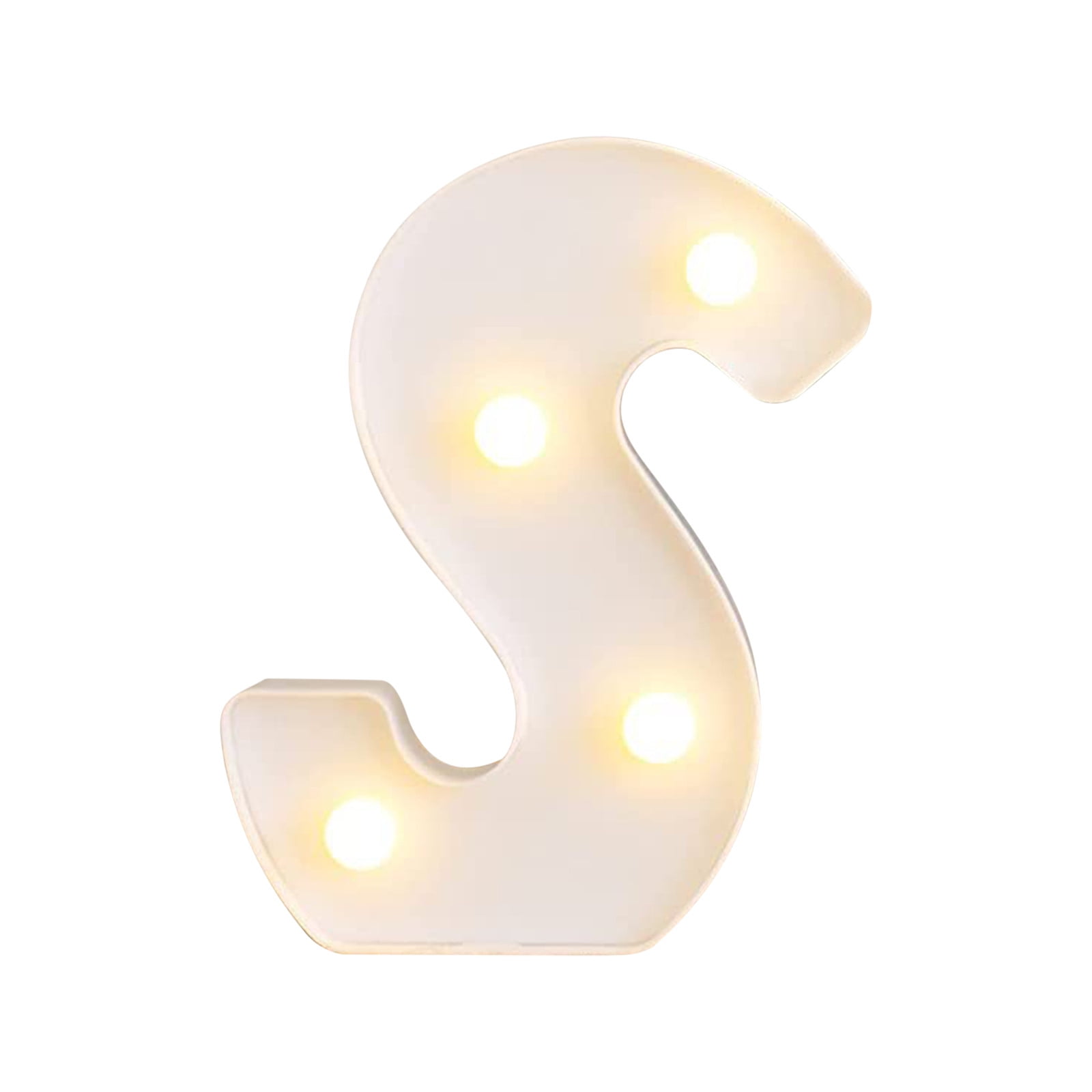 Fnyoxu 26 Lowercase English Letter Modeling Lights LED Decorative ...