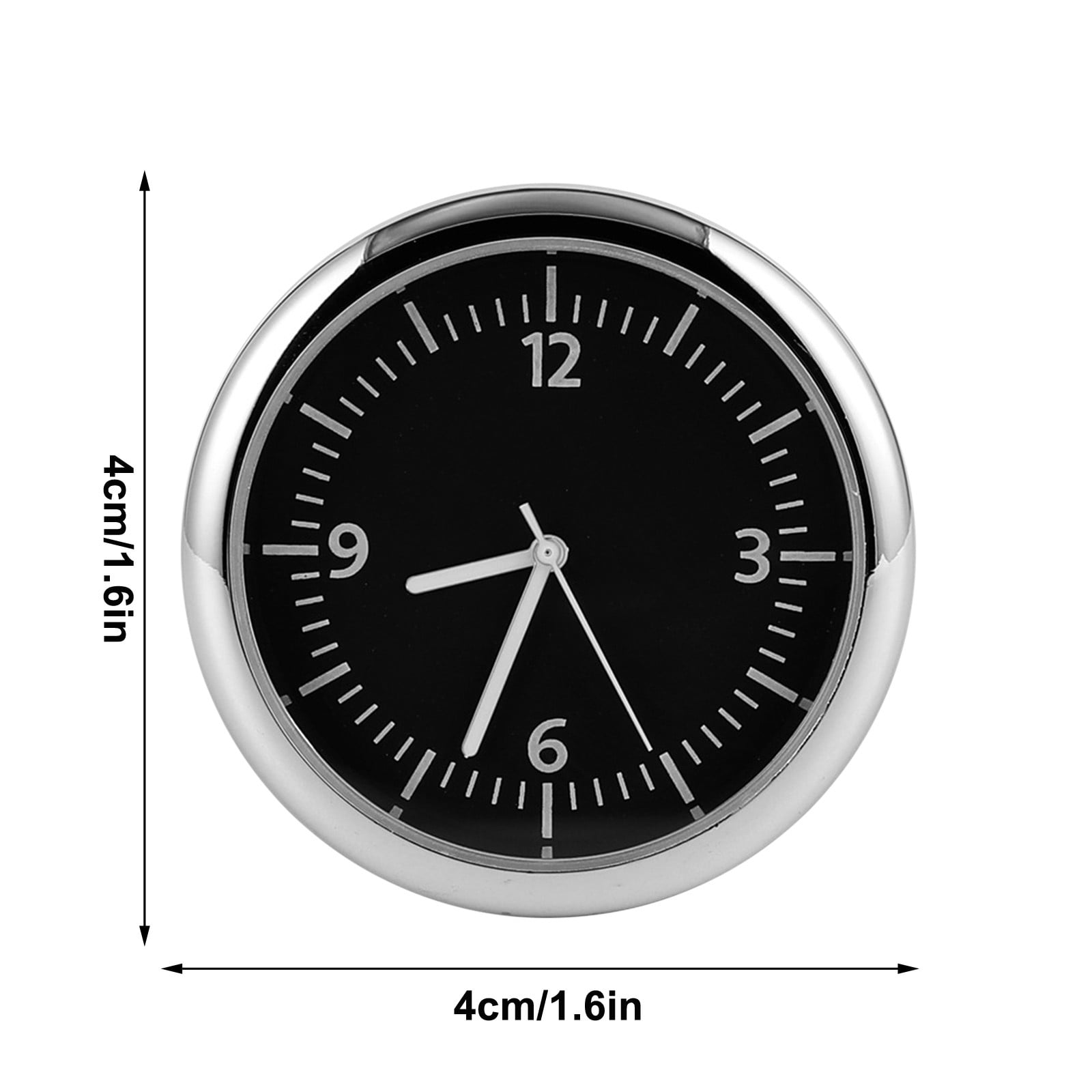 Fnyoxu 4inch Dashboard Fluorescent Clock - Mini Car Sticked To Watch ...