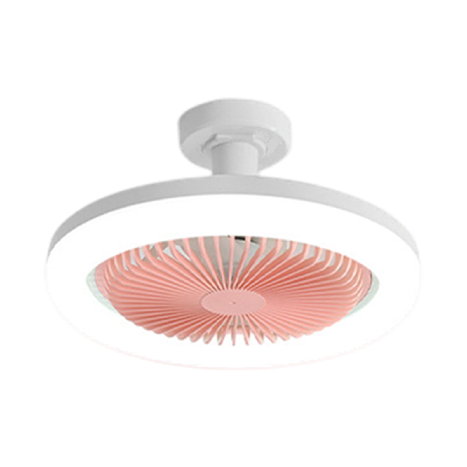 Fnyoxu Ceiling Fan With Lights, Enclosed Low Profile Fan Light, Ceiling ...