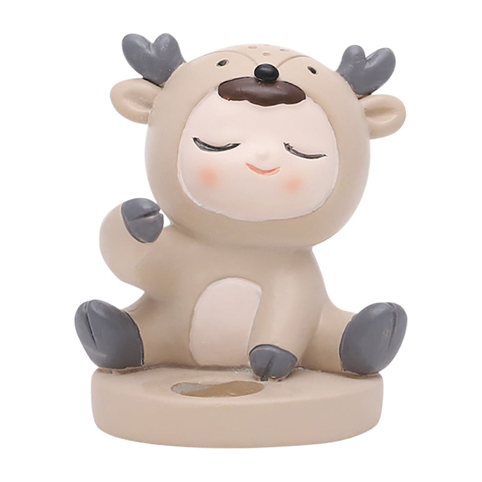 Fnyoxu Cute Toothbrush Holder For Kids, Resin Pen Pencil Holder, Mini ...