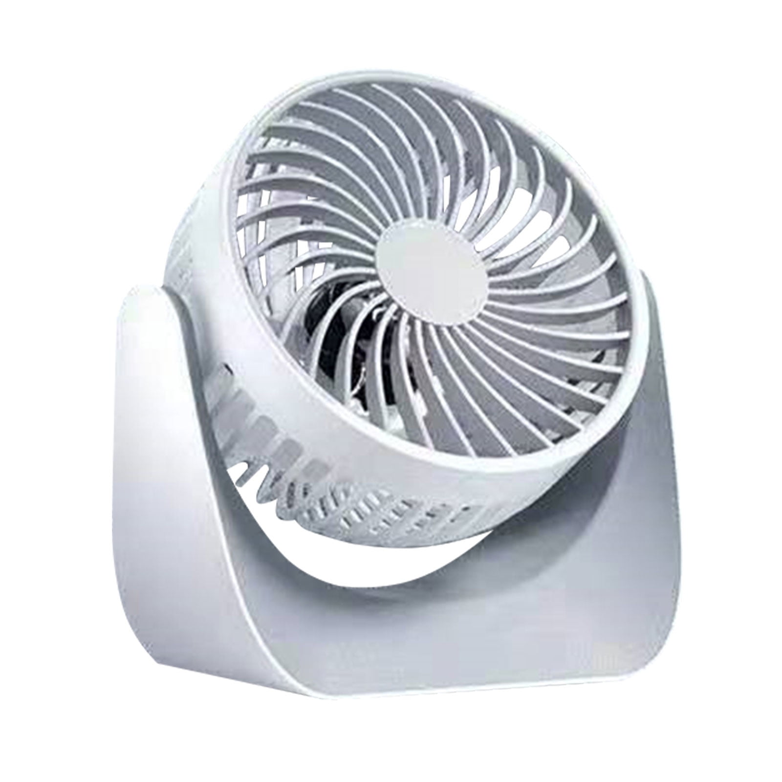 Fnyoxu Desktop Fan Quiet Brushless Turbine, Mini Electric Fan, Rotate ...