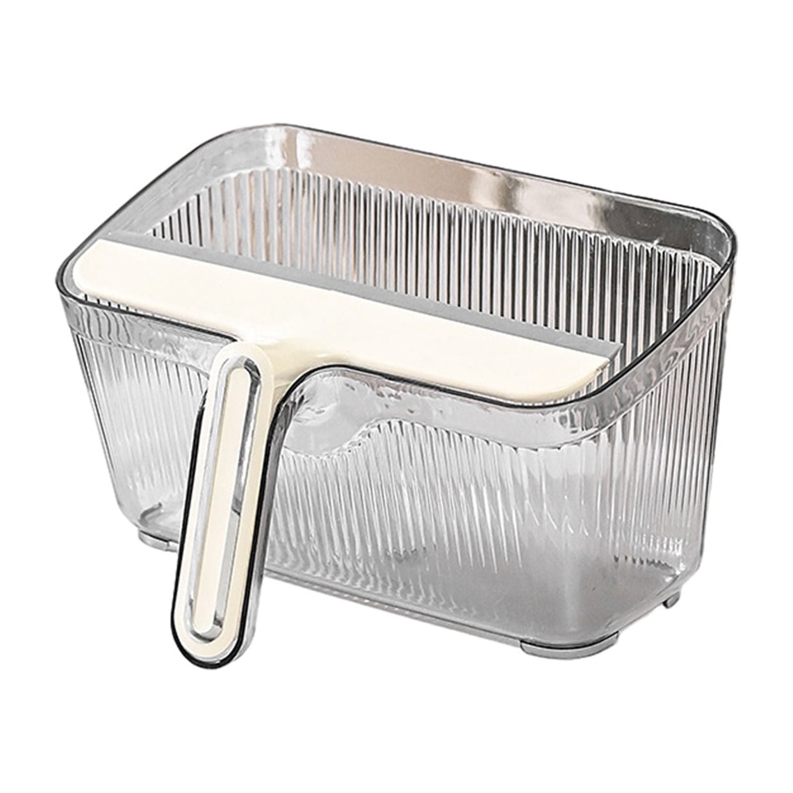 Fnyoxu Desktop Trash Can with Scraper,Household Multifunctional Kitchen ...