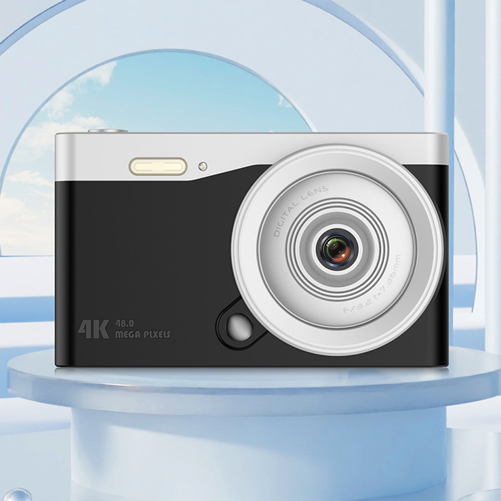 Fnyoxu Digital Camera 1080P HD Video, 48MP Photography with Electronic ...