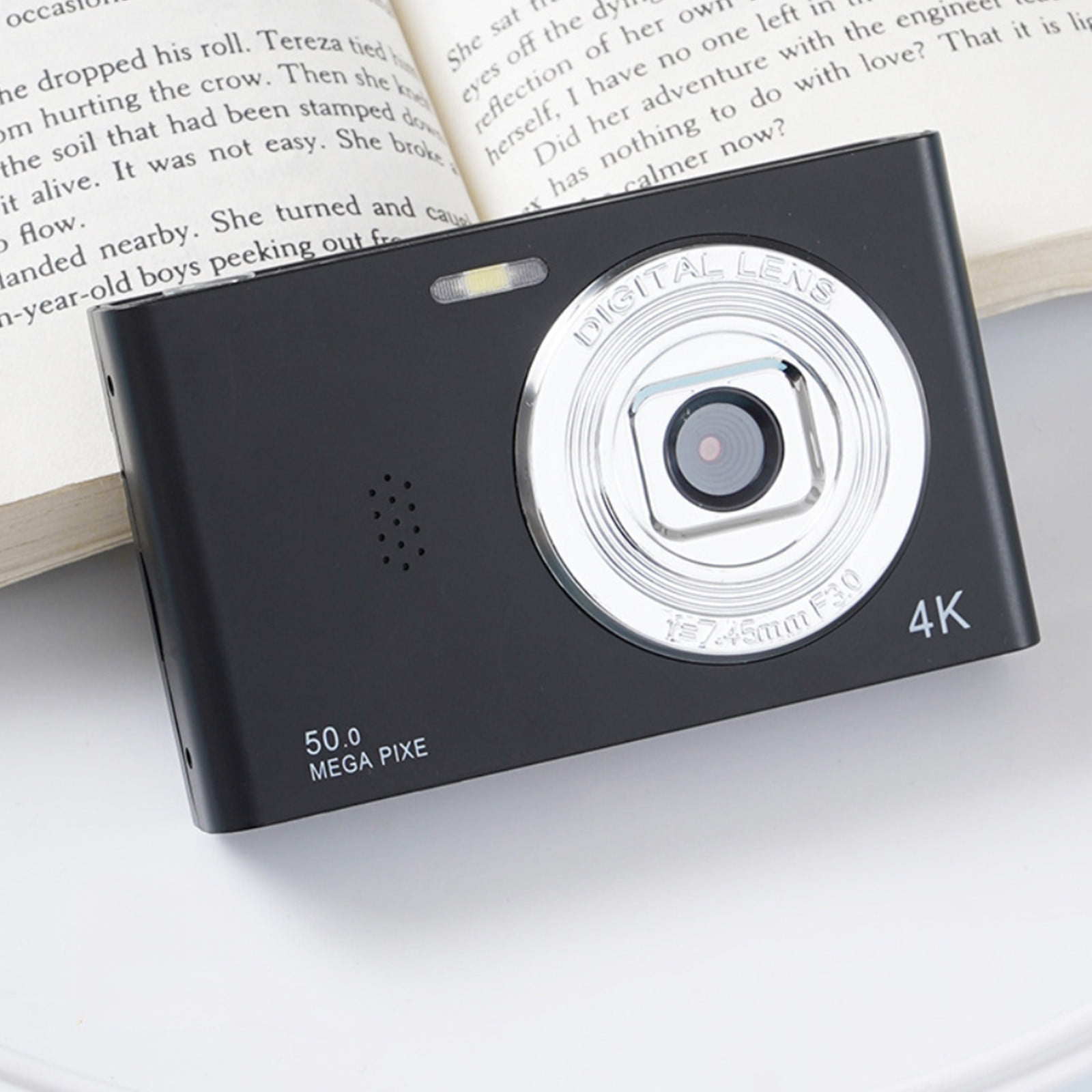 Fnyoxu Double Lens Camera with 4K UHD Video and 8x Optical Zoom, Front ...