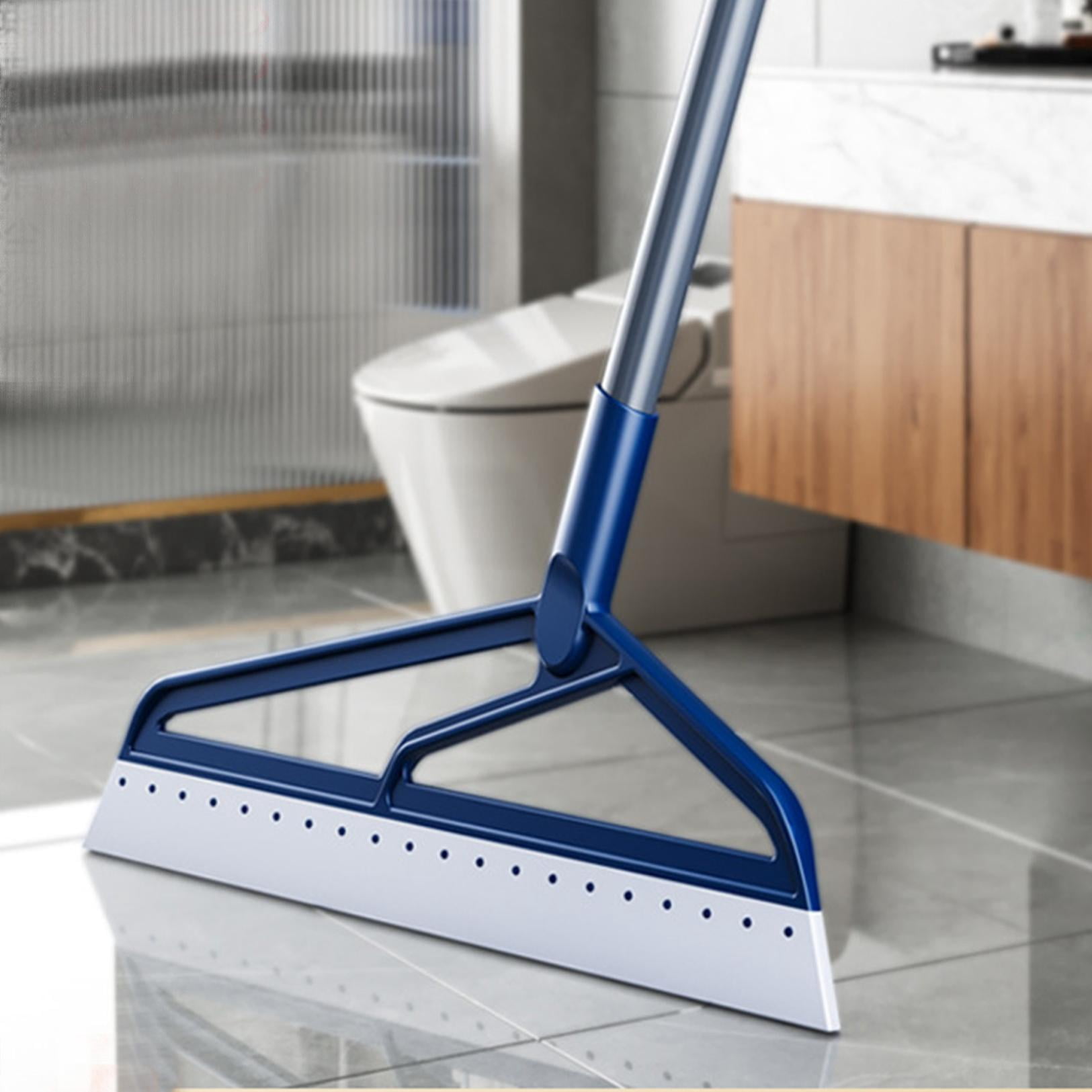 Fnyoxu Floor Squeegee Rubber Squeegee Floor Handle Adjustable For Tile ...
