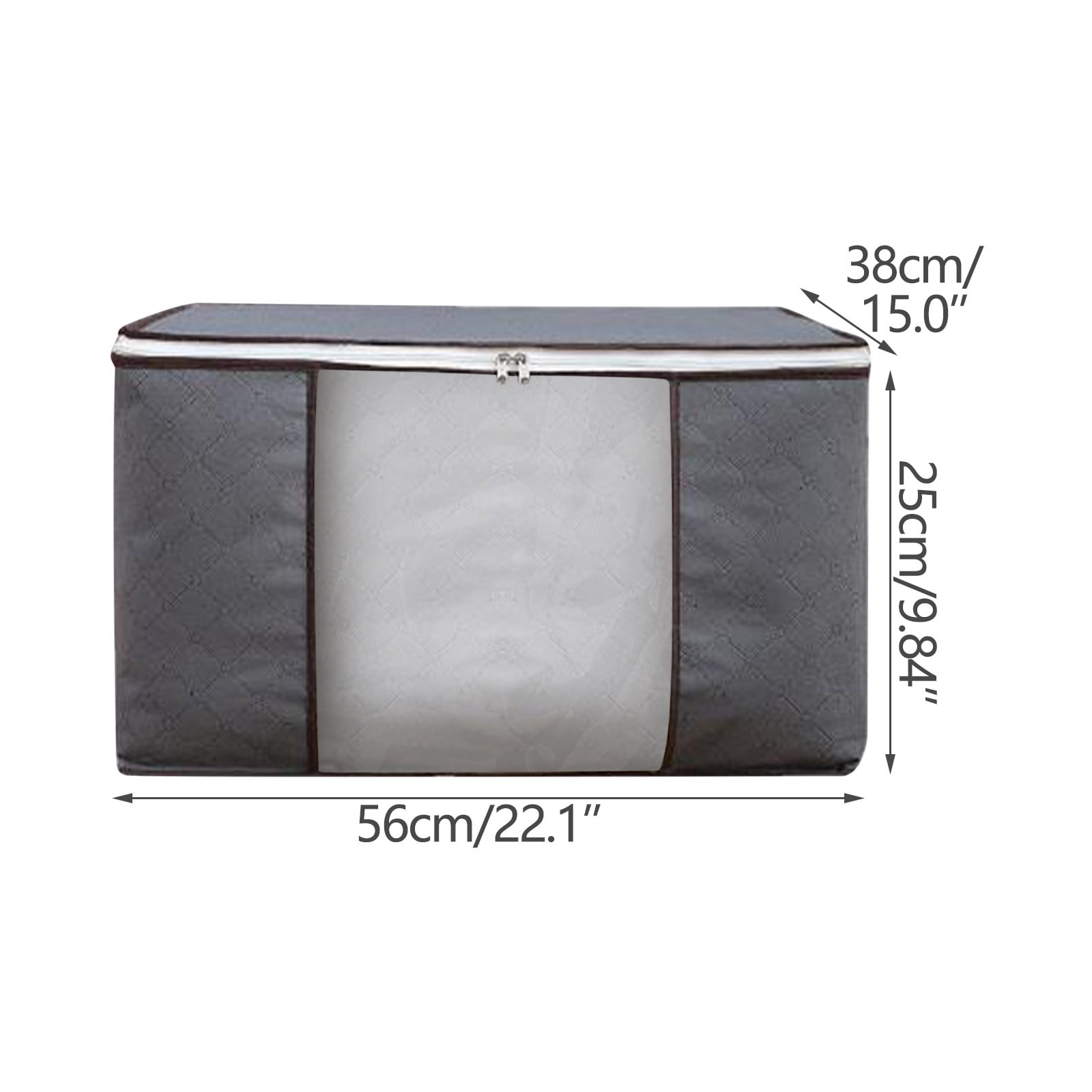 Fnyoxu Large Storage Bags, Clothes Storage Bins Foldable Closet ...