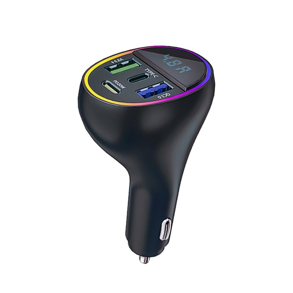 Fnyoxu Metal Super Fast Charger Car Charger Multi-functional USB Car ...