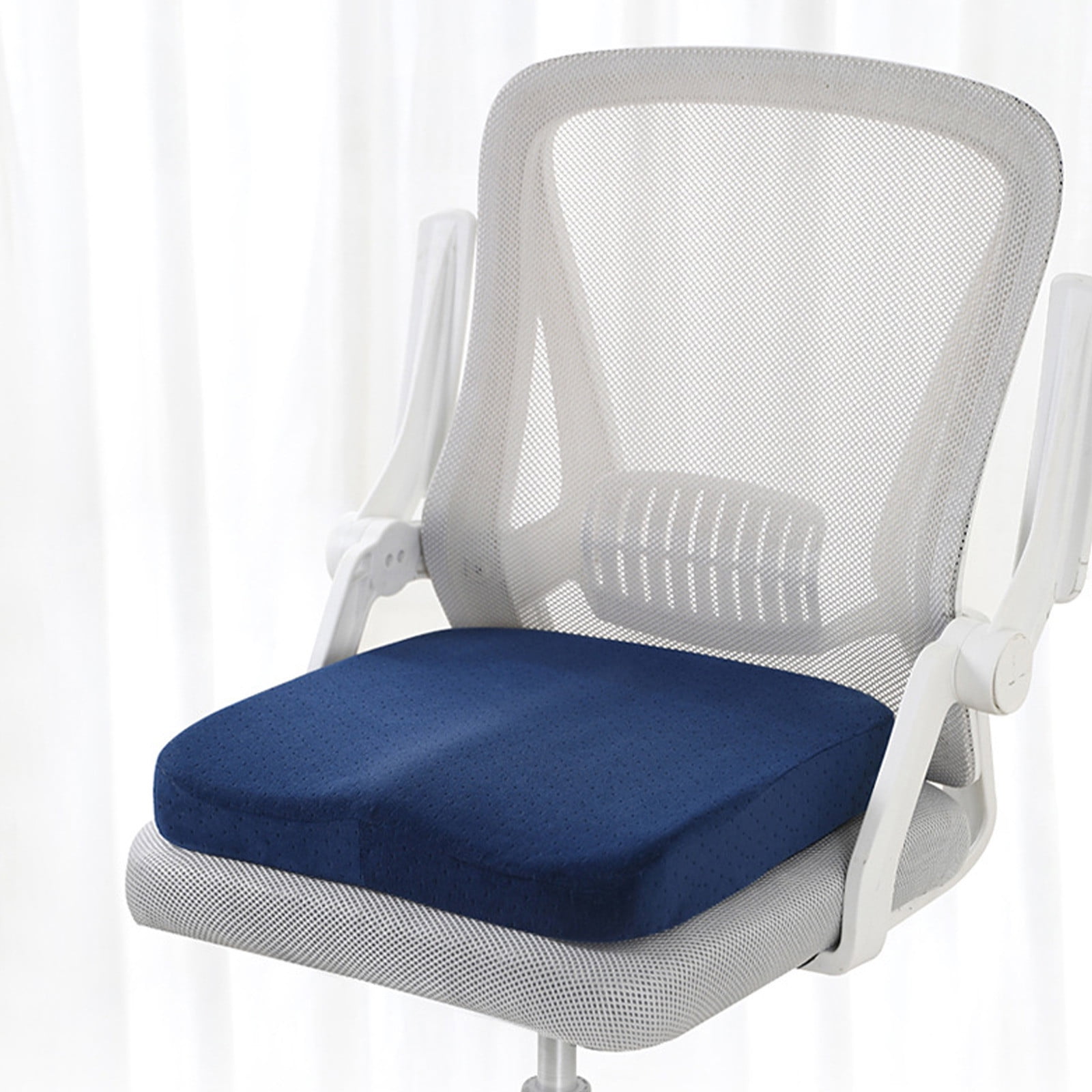 Fnyoxu Office Chair Seat Cushion, Gel Enhanced Memory Foam and Suede ...