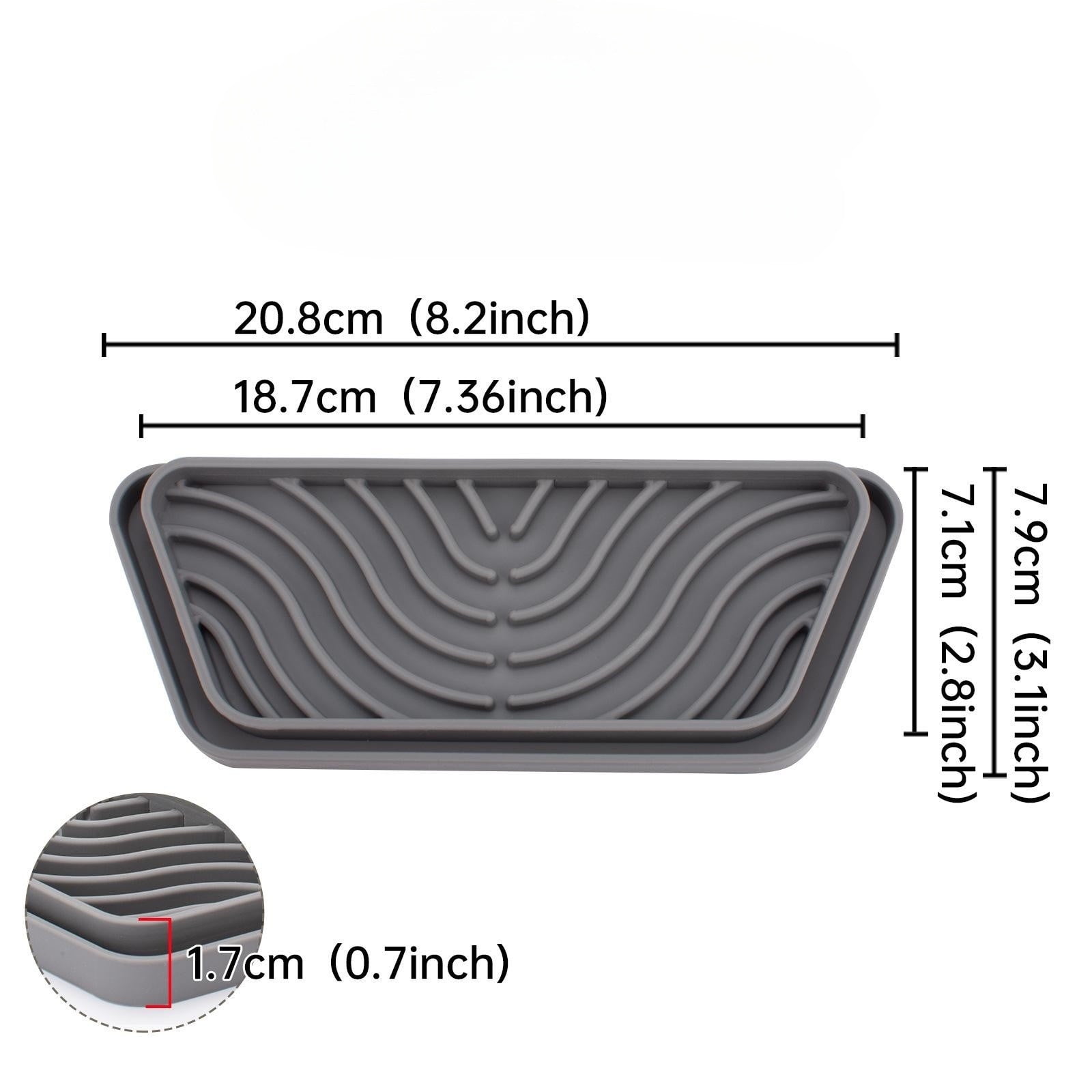 Fnyoxu Refrigerator Drip Catcher Tray,Mini Fridge Drip Tray Protects ...
