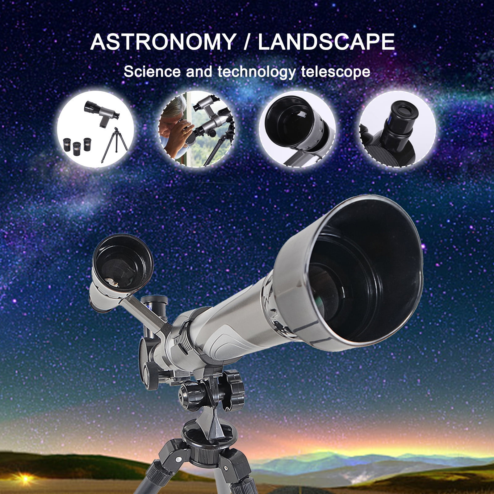 Fnyoxu Telescope,Astronomical Telescope for Kids- Professional ...