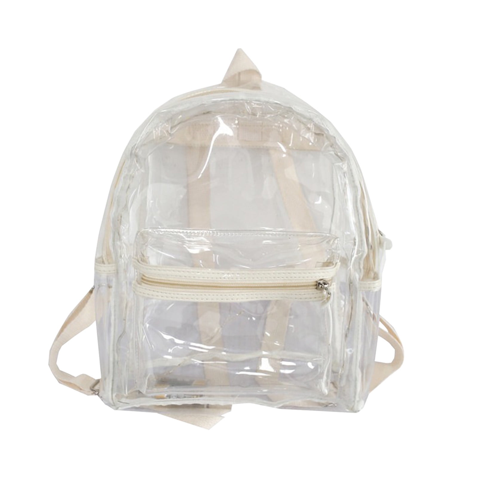 Fnyoxu Transparent Backpack Waterproofing Pvc Storage Bag Large ...
