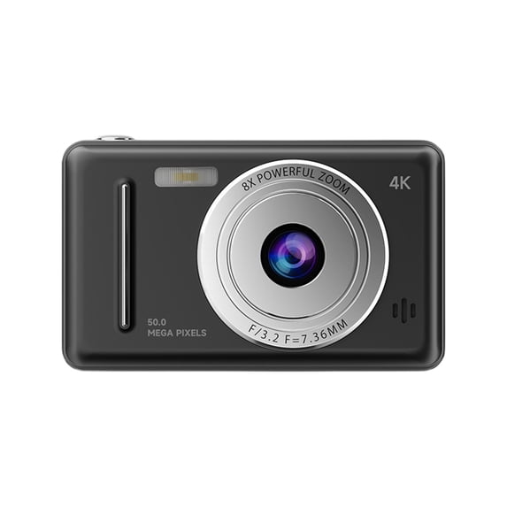 Fnyoxu Vintage Portable Digital Camera for Beginners with Built-in ...