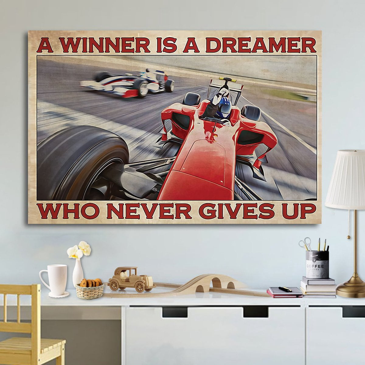 Fo Winner Is A Dreamer Never Gives Up Paper Poster No Frame Matte Wall ...