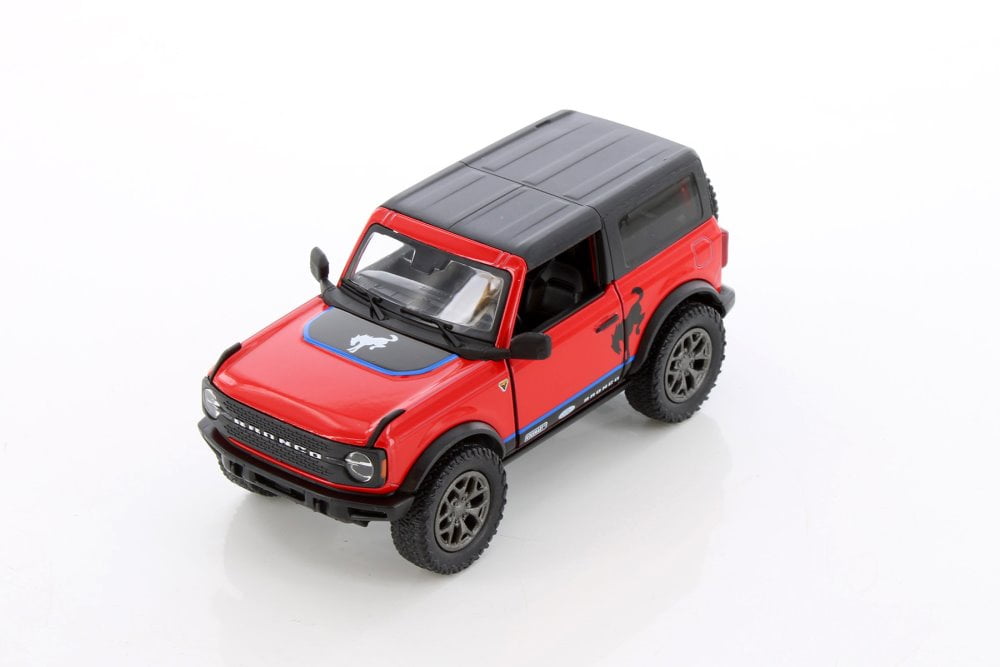 Fo_rd Bronco Hardtop Livery Edition, Red - Kinsmart 5438DFB - 1/34 ...