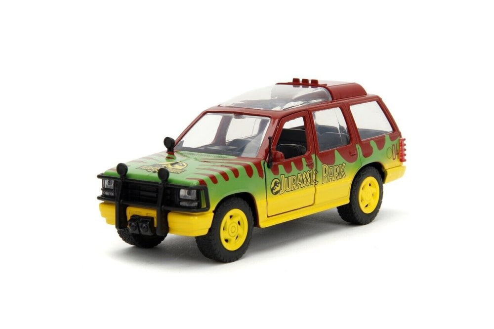 Fo_rd Explorer , Jurassic Park - Jada Toys 31956/24 - 1/32 Scale Diecast Model Car - Walmart.com