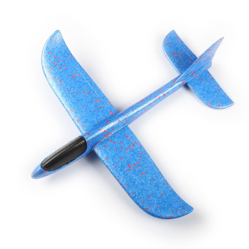 Foam Airplanes for Kids, Large Throwing Foam Plane, 2 Flight Mode ...