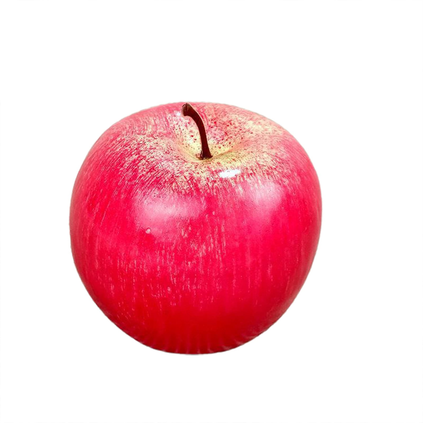 Foam Artificial Fruit Apples Lifelike Decoration For Home 2# - Walmart.com