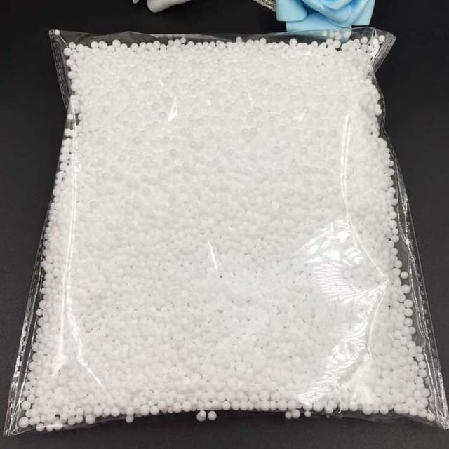 Foam Balls Polystyrene Beads，White Foam Beads for Slime 2-3mm for Kids ...