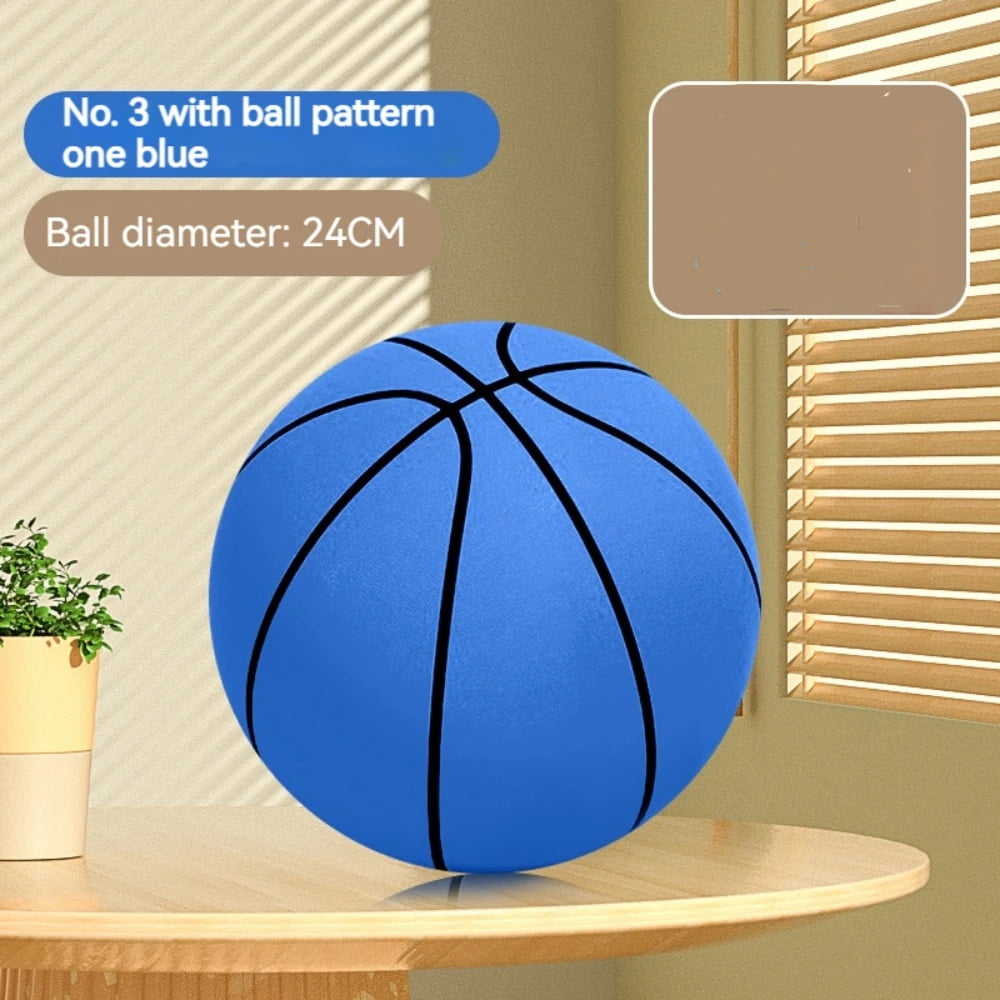 Foam Basketball Kids Silent Basketball Bouncing Mute Silent Ball Bounce ...