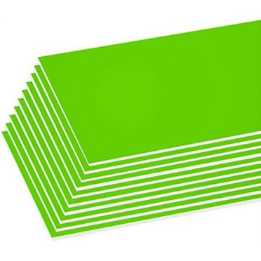 BAZIC Neon Green Foam Board 20" X 30", Colored Foam Boards 3/16 Inch ...