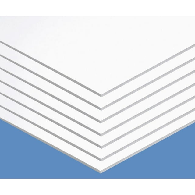 Free Shipping! Foam Board, 20” x 30”, 3/16” thick, White (Pack of 10 ...
