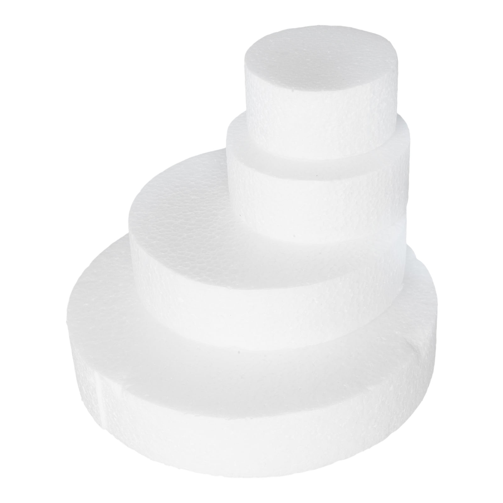 Foam Cake Model For Cake Decorating Practice 4 Tiers Cake Dummies Kit ...