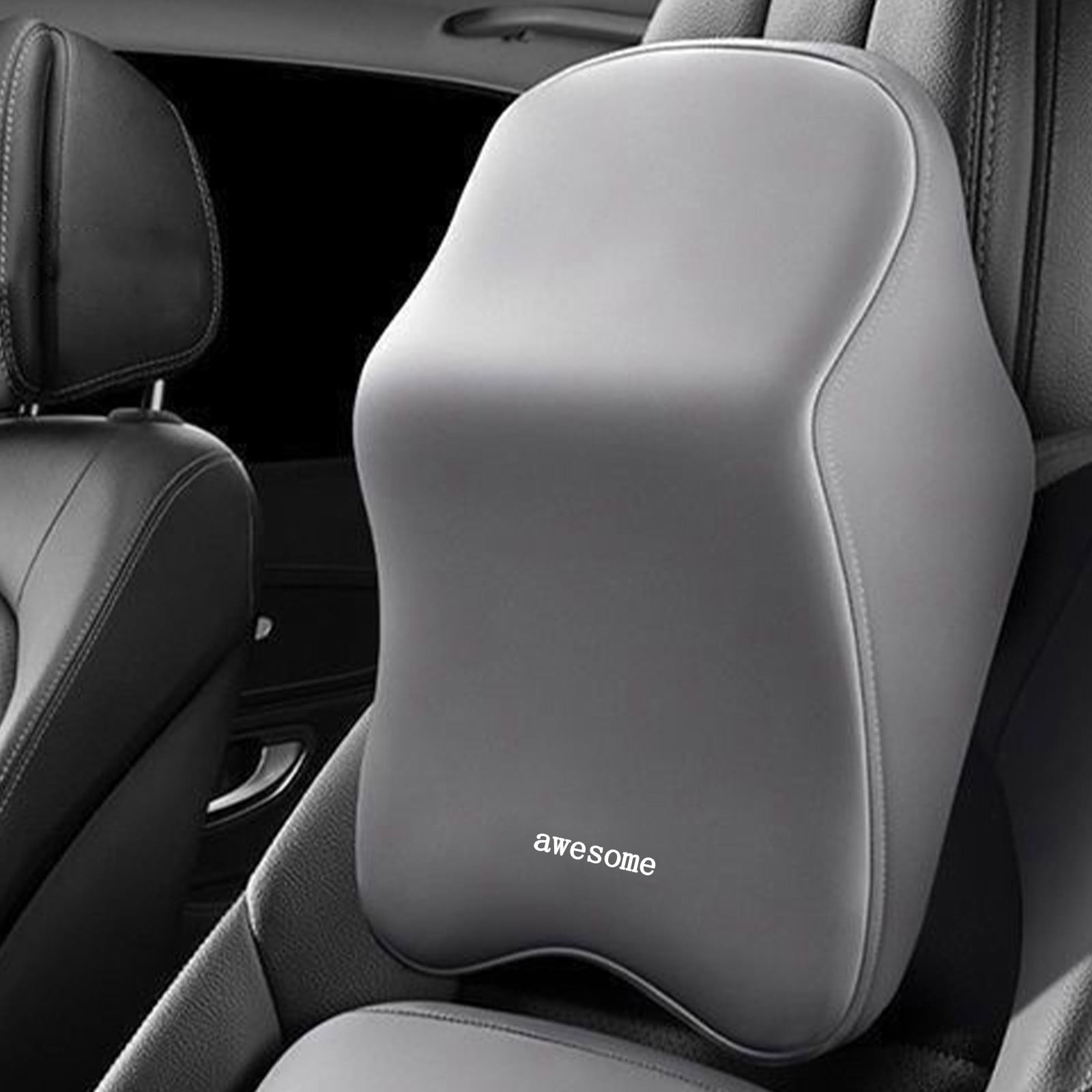 Foam Car Neck Pillow | Memory Foam Lumbar Back Support Cushion ...