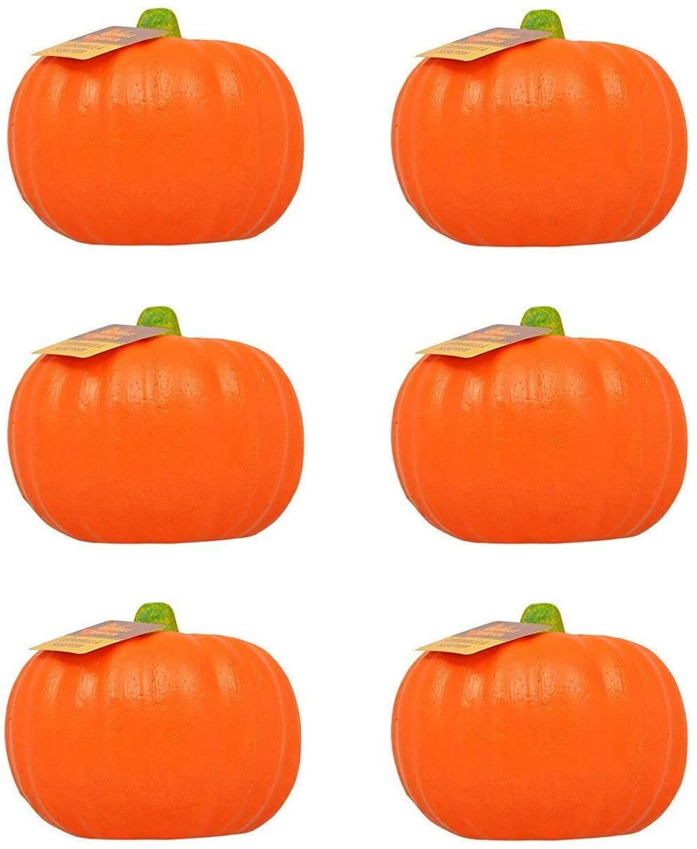 Foam Carvable Pumpkin Decoration (6-Pack) - Walmart.com