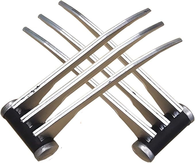 Foam Claws Pair, Wolverine Claws 2 PCS Set Props LARP Costume Cosplay ...
