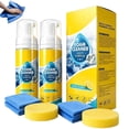 Foam Cleaner All Purpose - 4-in-1 Multi-Enzyme Spray, No-Rinse, for Car ...