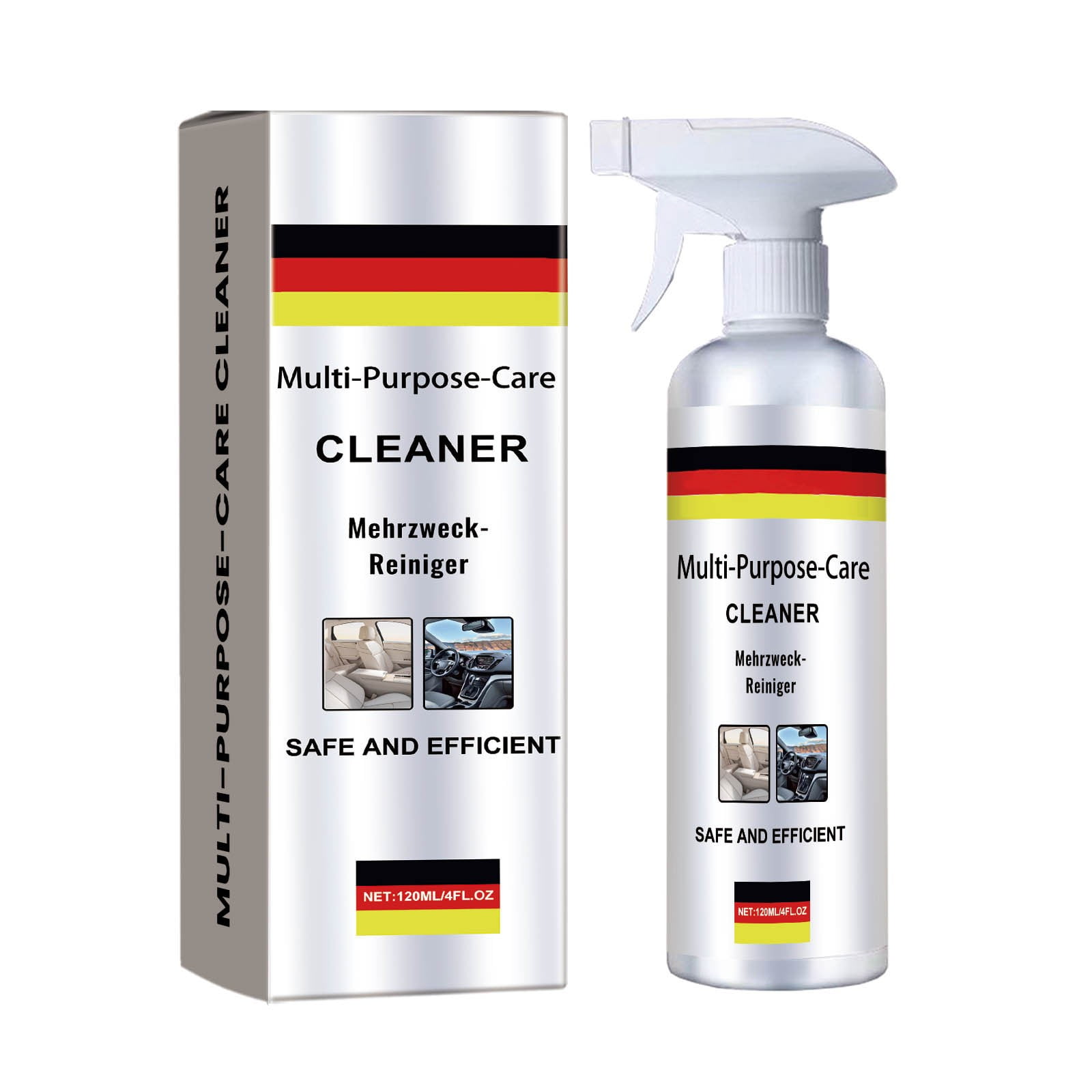 Foam Cleaner Automotive Degreaser, 120ml Multi-Purpose Liquid, Heavy ...