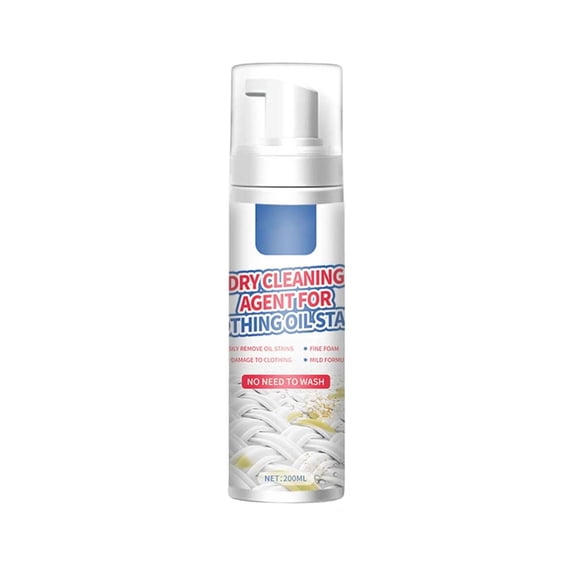 Foam Cleaner, Dry Foam Cleaner for Clothes,Rugs & Carpeting, Clean Down ...