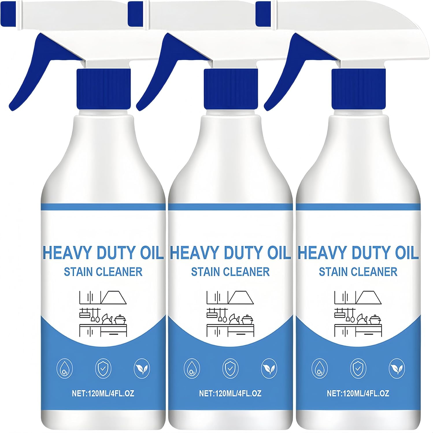 Foam Cleaner All Purpose, Kitchen Degreaser Cleaner Heavy Duty, Kitchen ...