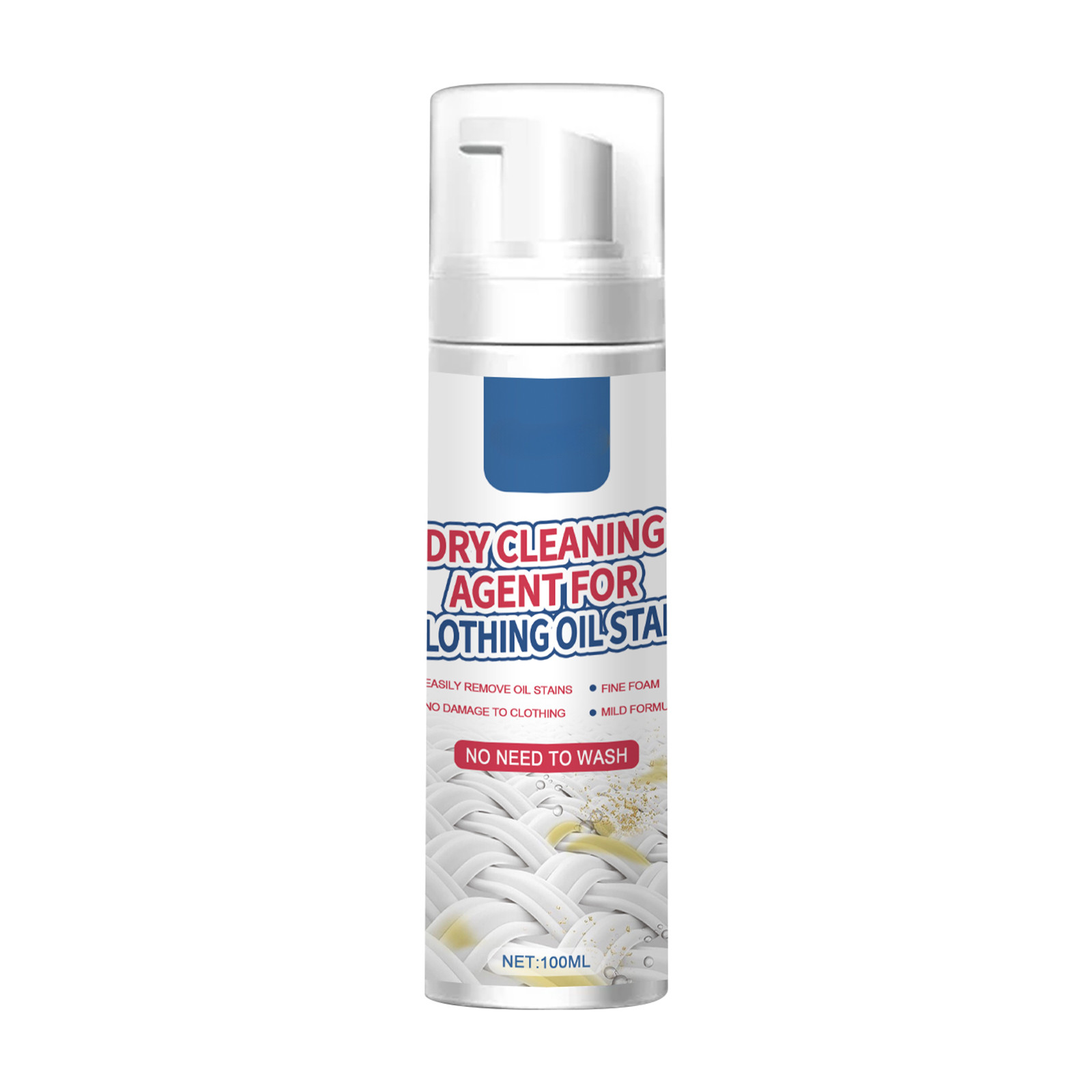 Foam Cleaner - White Laundry, Oil Stains, Down Jacket, Dry Cleaning ...